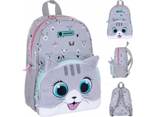Astra Förskole- och skolreseryggsäck Astrabag Kitty The Cute AK300 | CDON