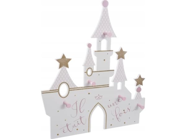 Atmosphera Hängare för barnrum CASTLE, 5 krokar, 45 cm | CDON