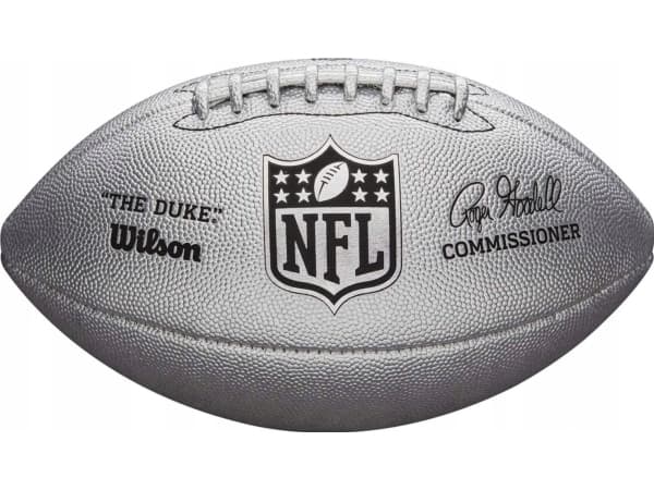 Wilson Wilson NFL Duke Metallic Edition Ball WTF1827XB Srebrne 9 | CDON