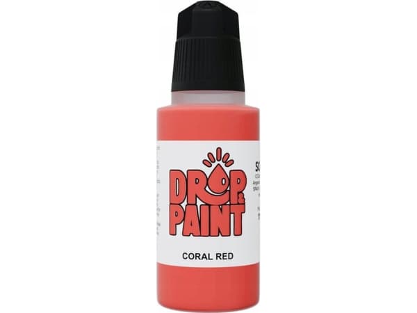Scale 75: Drop Paint - Coral Red | CDON
