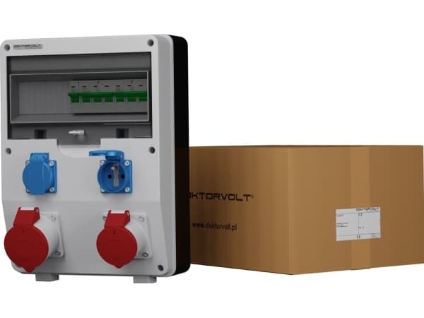 Doktorvolt ECO-S konstruksjonskoblingsutstyr 32A 16A 2x230V Bals ...