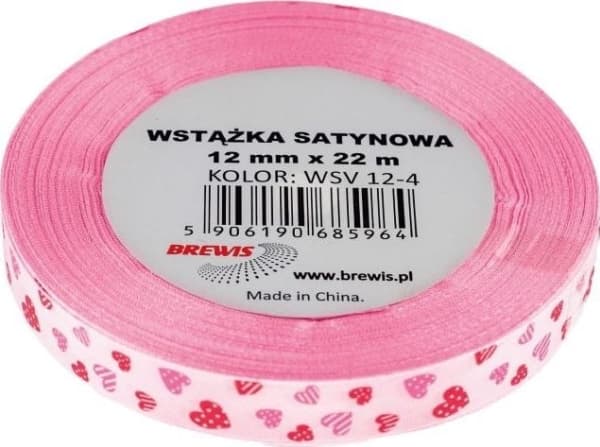 BREWIS Hjerte satengbånd 12mm farge 4 Brewis | CDON