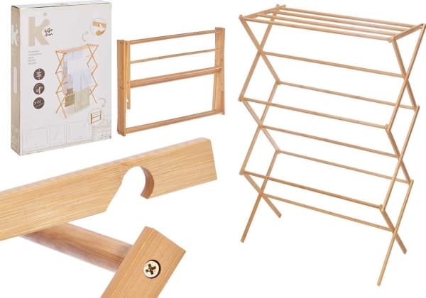 Kipit Tvättmaskin i trä ZENWOOD, 76 x 36 x 111 cm | CDON