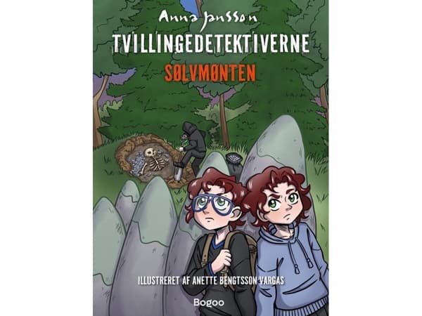 Tvillingdetektiverna - Silvermyntet | Anna Jansson | Språk: Danska | CDON