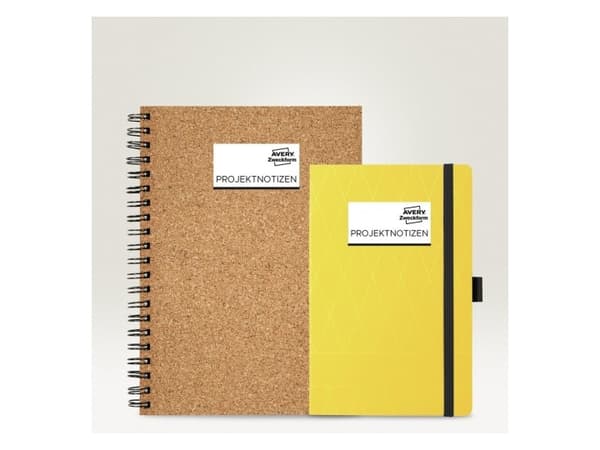 Avery 6136, Vit, Rektangel, Permanent, A4, Universal, papper | CDON