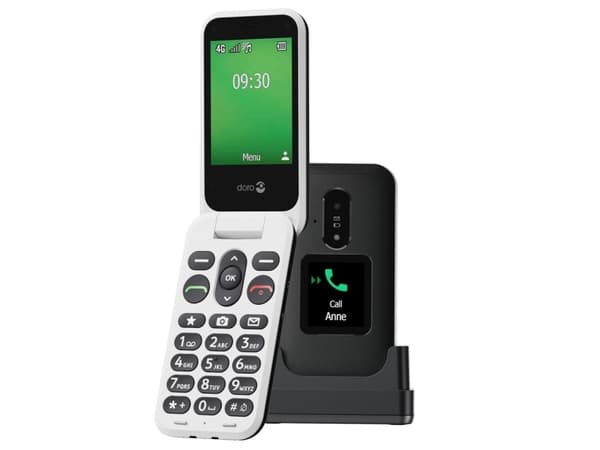 Doro Leva E30, Clamshell, Ett SIM-kort, 7,11 cm (2.8"), 0,3 MP, 1150 ...