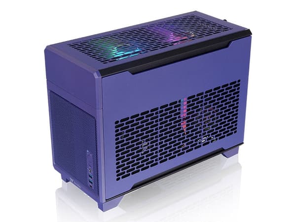 Thermaltake TR100, Mini Tower, PC, Violett, Mini-ITX, SPCC, Stål, 6,8 ...