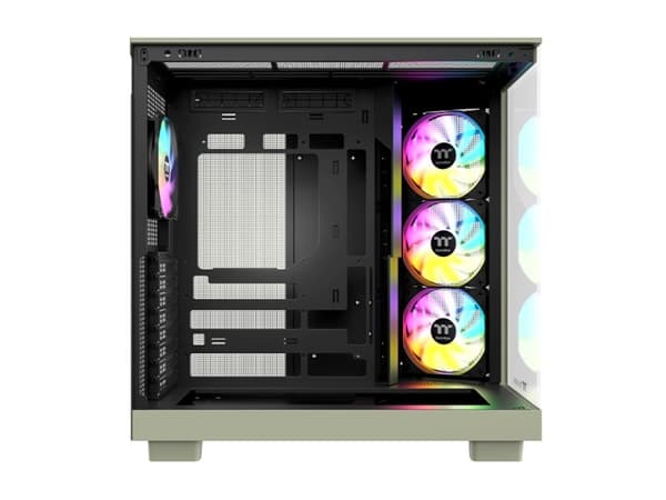 Thermaltake CA-11E-00MEWN-WS, Midi Tower, PC, Green, ATX, micro ATX ...