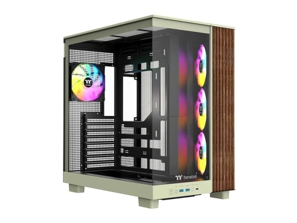 Thermaltake CA-11E-00MEWN-WS, Midi Tower, PC, Green, ATX, micro ATX ...