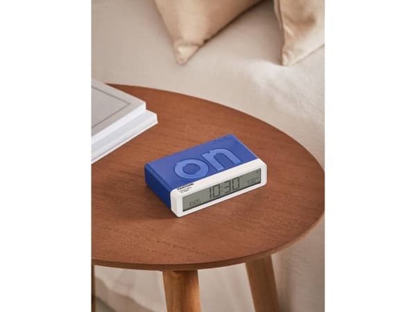 Lexon Flip Classic X Double-Sided Alarm Clock Pantone Blue | CDON