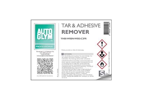 Label Autoglym Tar & Adhesive Remover | CDON