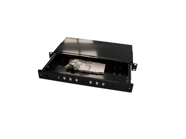 FIBER BOX: 12xLC COUPLER+SCREW + SPLICETRAY | CDON