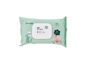 Våtservett Derma Baby Våtservetter 64st Svanenmärkt/Allergifri,12 pk x ...
