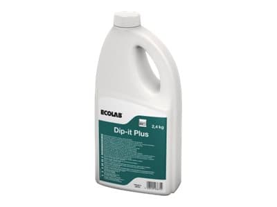 ECOLAB Dip-it Plus - Vaskemiddel - pulver - flaske - 2.4 kg ...