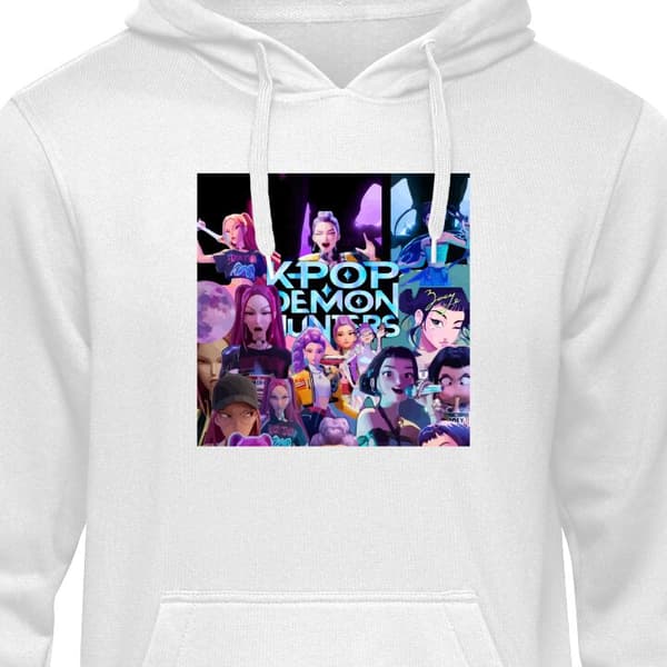 Hettegenser for Barn | Komfortabel Barn-Hettegenser KPop Demon Hunters ...