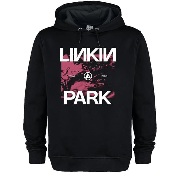 Amplified Unisex Adult From Zero Camo Spill Linkin Park Hoodie | CDON