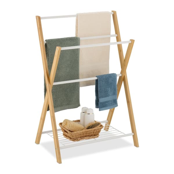 Pyyheteline, bambu, 87x60.5x37.5 cm, luonnollinen | CDON