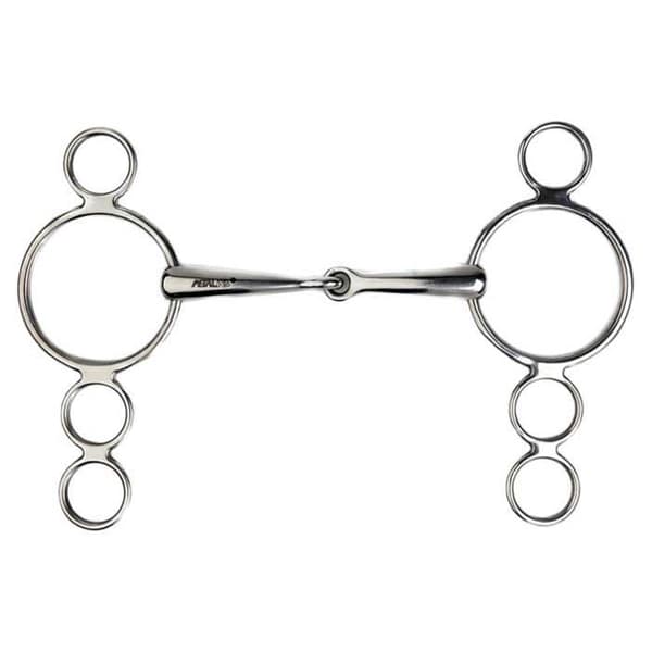 Metalab 16 Mm 4 Ringar Justerbar Snaffle Silver 115 mm | CDON