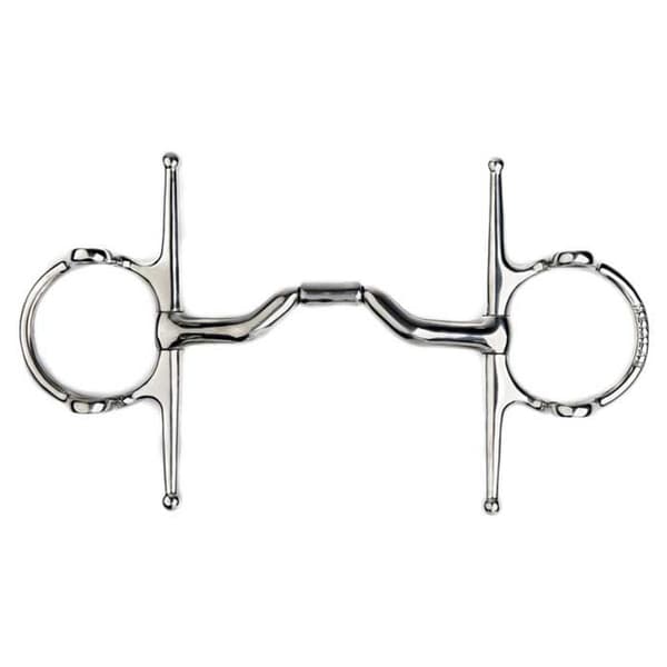 Metalab Nål Snaffle Med Bro Elite Silver 135 mm | CDON
