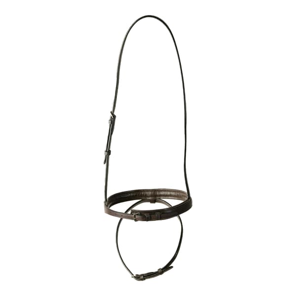 Kincade Raised Flash Leather Classic Horse Noseband | CDON