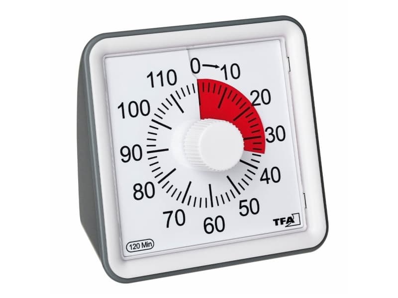 Tfa Dostmann Timer Visual Timer Vit Analog Timer Cdon