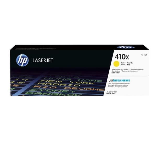 Original HP 410X (CF412X) gul toner för HP Color LaserJet Pro M377/M452 ...
