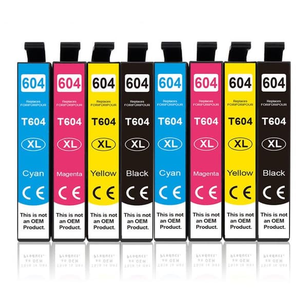 Full ink cartridge 604XL for Epson printer T 604 T604 XL, with chip ...