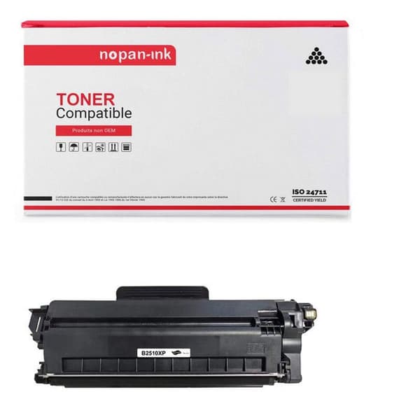 Toner TN-2510XL TN2510XL kompatibel med BROTHER Svart x 1 - NOPAN-INK ...