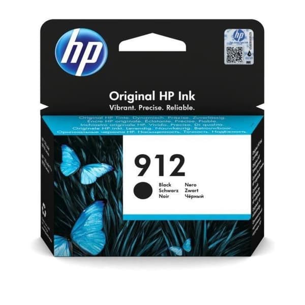 HP 912 svart originalbläckpatron (3YL80AE) för HP OfficeJet 8010 series ...