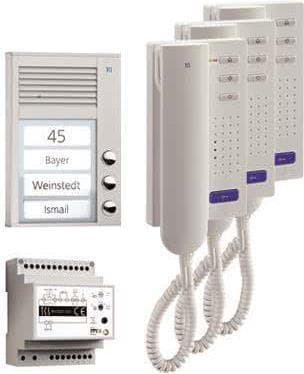 TCS PPA03-SV/02 Audio Intercom System Vit (PPA03-EN/02) | CDON