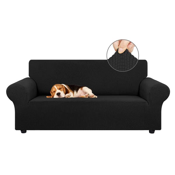 Elastisk sofatrekk 140-180cm - Sort | CDON