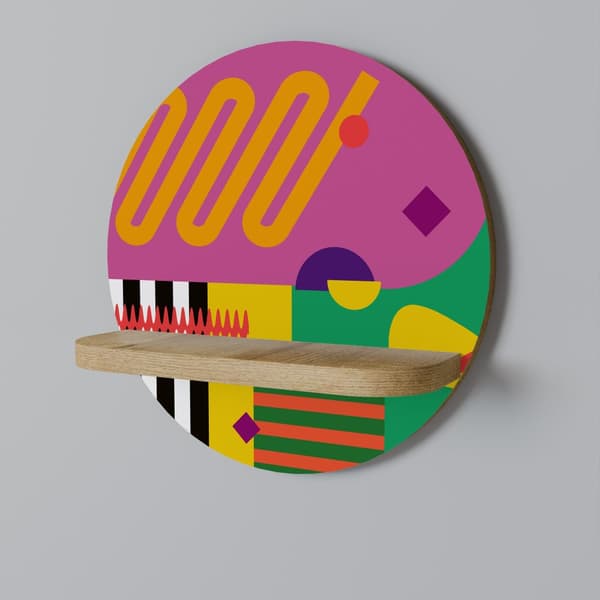 VIVID ART Rund hylde | CDON