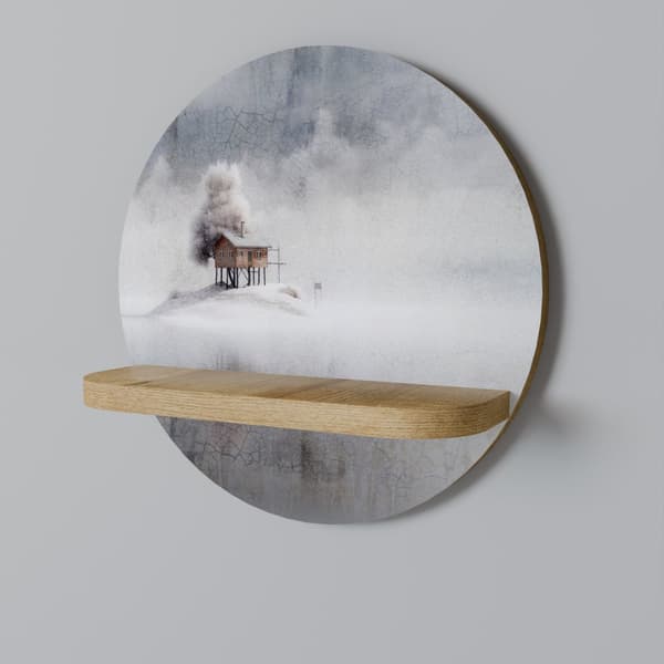 SILENT CABIN Rund hylde | CDON