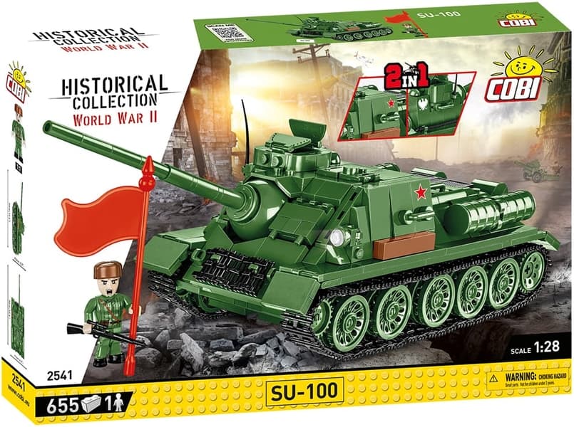 COBI-2541 SU-100 VENÄJÄN TOISEN MAAILMANSODAN SÄILIÖHÄVITTÄJÄ - 655 ...