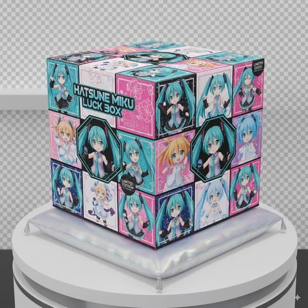 Samlarobjekt Hatsune Miku Blind Box Figurer - Snow Miku & Racing Miku ...