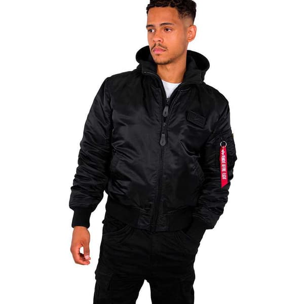 Alpha Industries Ma-1 Zh Back Print Jacka Svart S Man | CDON