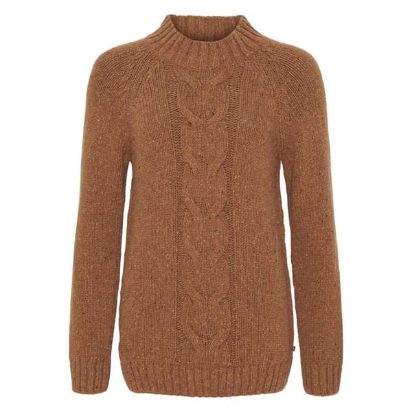 Sea Ranch Giselle Tröja Med Hög Krage Brun L Kvinna | CDON