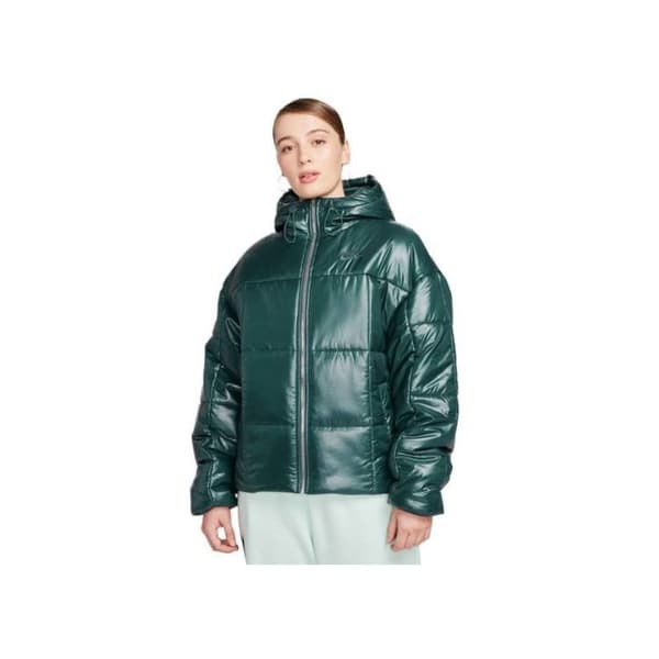 Nike Dam Vinter Grön Sportkläder PE Shine Puffer Jacka S | CDON