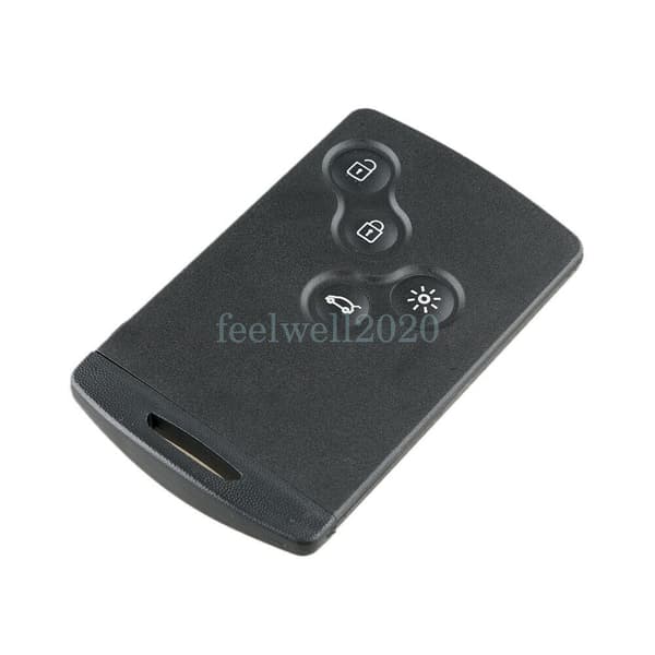 For Renault Laguna Megane Scenic Clio 4 Button Smart Key Card Fob Shell Blade | CDON