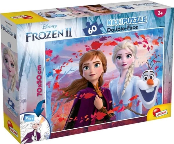 Lisciani Puzzle Supermaxi 60 double-sided Frozen 2 | CDON
