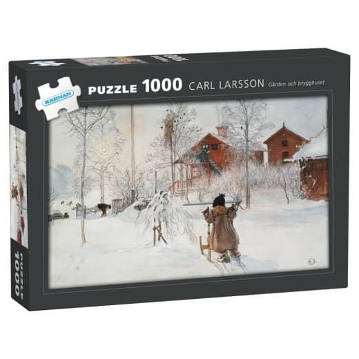 Kärnan Pussel: Carl Larsson - Gården och Brygghuset 1000 Bitar | CDON Kärnan Pussel: Carl Larsson - Gården och Brygghuset 1000 Bitar | CDON