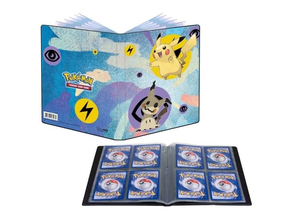 Pokemon Ultra Pro UP - Pikachu & Mimikyu 4-Pocket PRO-Binder | CDON
