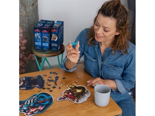 Trefl Wood Craft Origin MARVEL: Avengers 20194, 160 styck, Serietidning ...