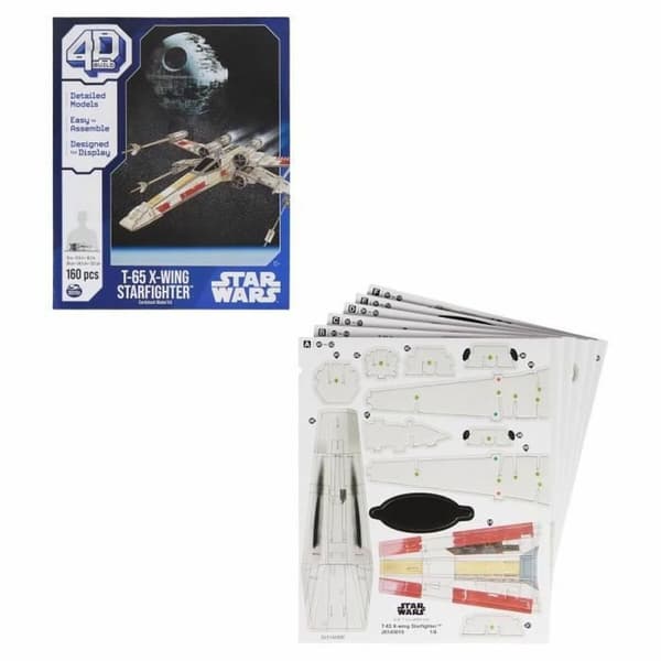 Byggsats Star Wars T-65 X-Wing Starfighter 160 Delar 38 x 34,5 x 26 cm Multicolour | CDON
