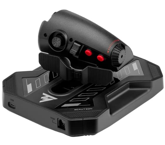 Thrustmaster Sol-R 6 Throttle, PC, Analogue / Digital, Wired, USB, USB Type-C, Black | CDON