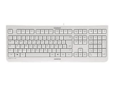 CHERRY KC 1000 tangentbord USB AZERTY Belgiskt Grå | CDON