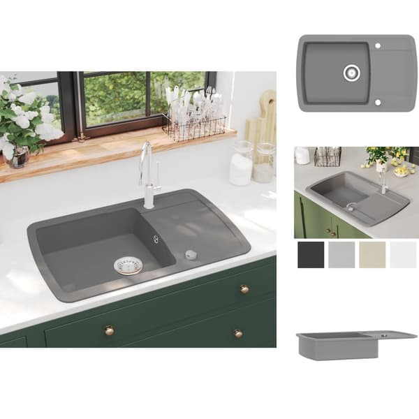 Diskhoar - Living Diskho granit enkel grå | CDON