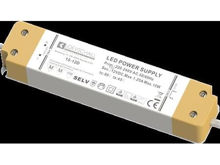 ID-LED Dæmpbar driver til 12V spot 15W, HBL = 24x35x158mm, med ...