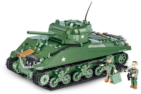 COBI 2570 Historical Collection WWII American M4A3 Sherman medium tank ...