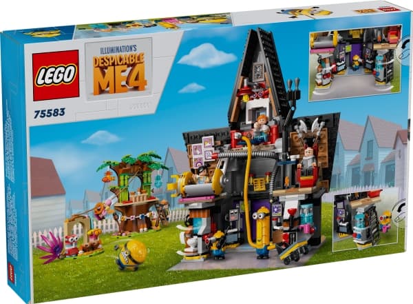 LEGO Despicable Me 75583 Minions and Gru's Family Mansion | CDON